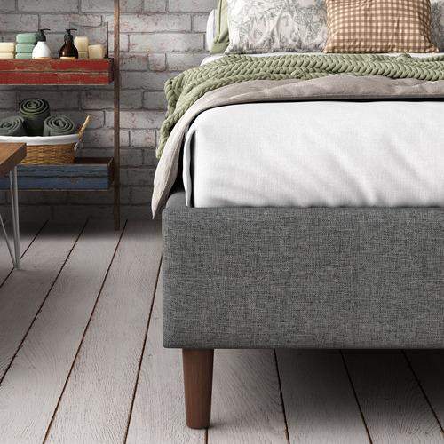 Ever Dreaming Living Dark Grey Kinsley Bed Base | Temple & Webster