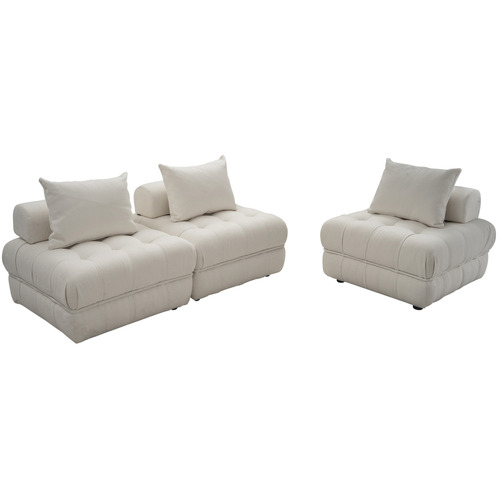 Ella 76cm Boucle Lounge Chairs | Temple & Webster