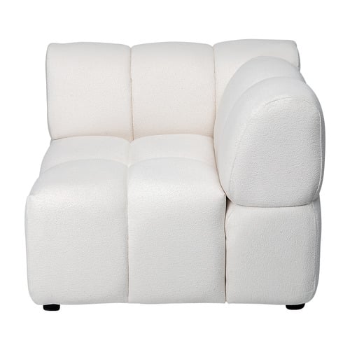 Ever Dreaming Living Leia 2 Seater Boucle Modular Sofa | Temple & Webster