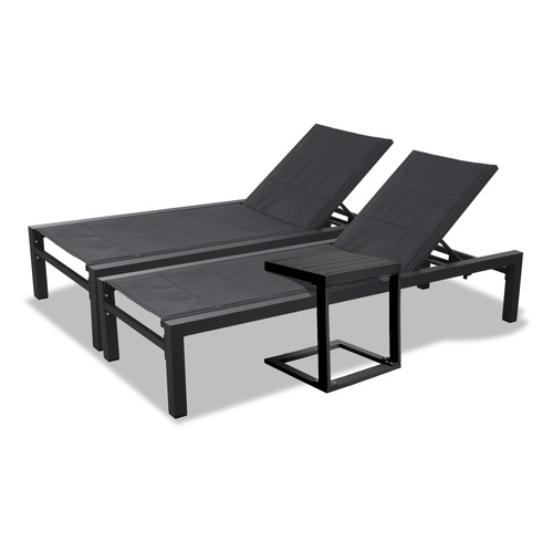 2 Seater Aleeza Sun Lounge Set | Temple & Webster