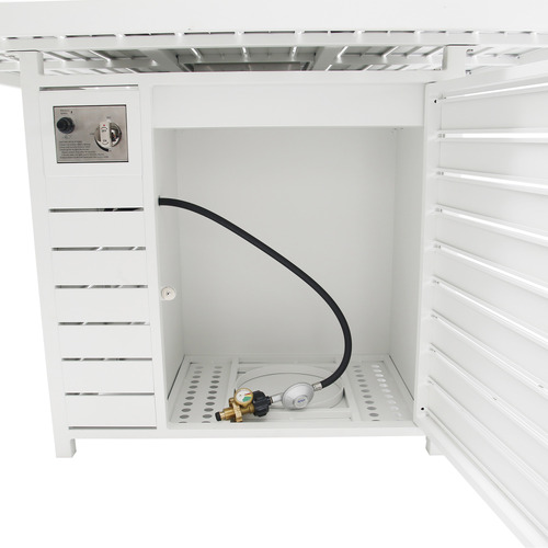 Ever Dreaming Living 135.5cm Brinley Aluminium Outdoor Gas Patio Heater ...