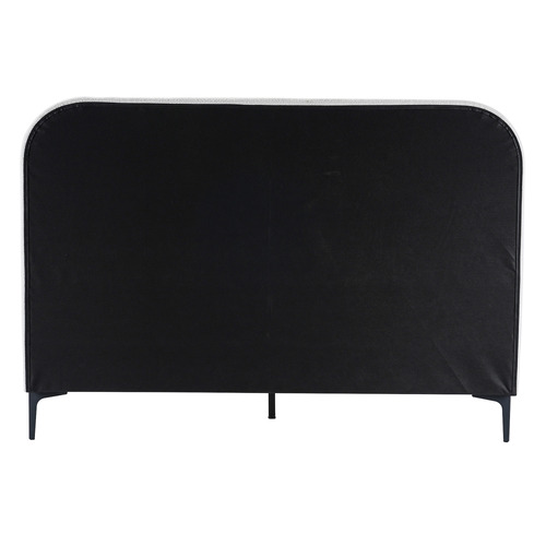 Selena Boucle Bed Frame | Temple & Webster