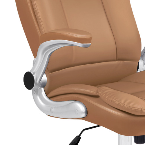 HoxtonRoom Dexter Faux Leather Executive Chair | Temple & Webster