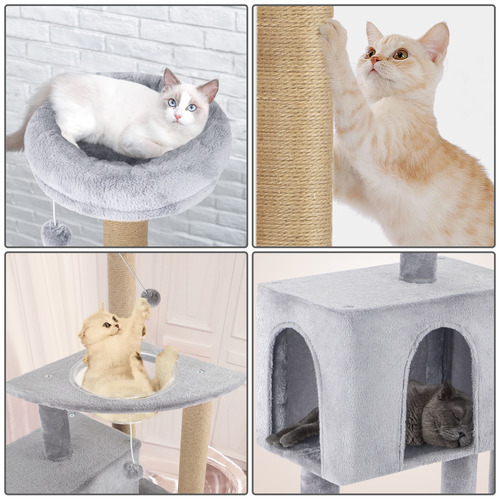 141cm Luna Cat Tree | Temple & Webster