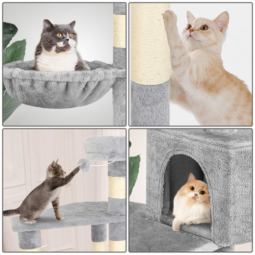 HoxtonRoom 130cm Nala Cat Tree | Temple & Webster