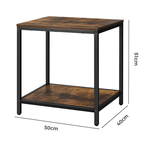 HoxtonRoom Malcolm 50cm Side Table | Temple & Webster
