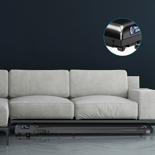 HoxtonRoom Omari Walking Pad with Handrail | Temple & Webster