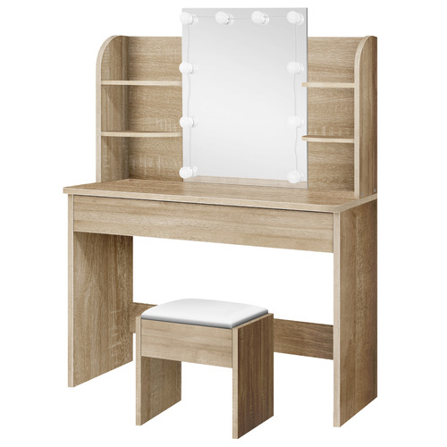 HoxtonRoom 2 Piece Taimi Dressing Table & Stool Set | Temple & Webster