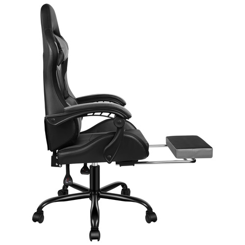HoxtonRoom Delina LED Massage & Gaming Chair with Footrest | Temple ...