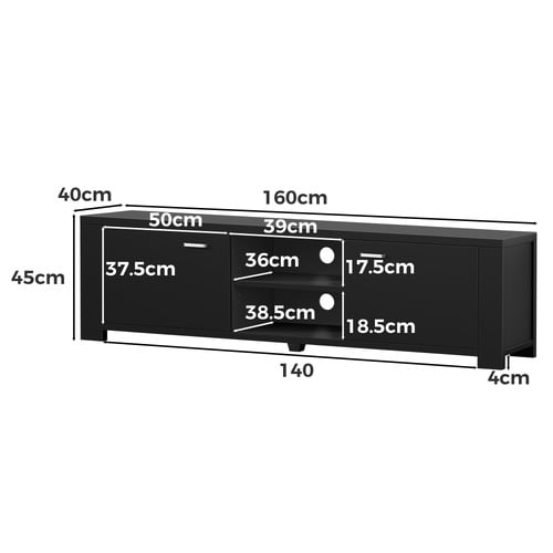 HoxtonRoom 160cm Morgan Entertainment TV Unit | Temple & Webster