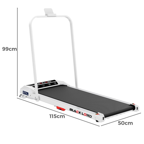 Soren Electric Walking Pad with Handrail | Temple & Webster