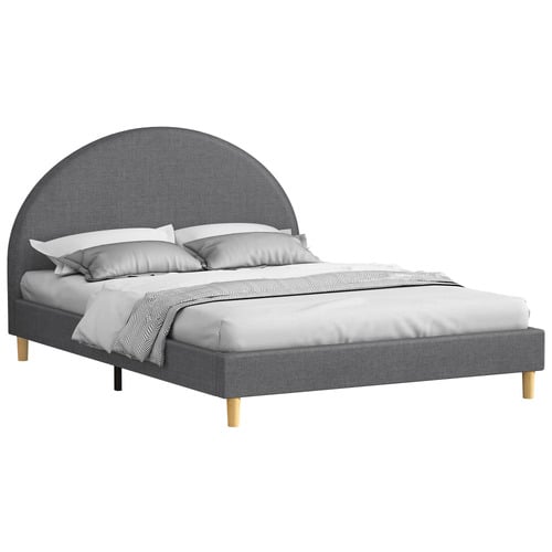 HoxtonRoom Kenyatta Upholstered Platform Bed | Temple & Webster