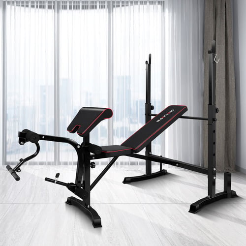 HoxtonRoom Achilles 10-in-1 Weight Bench | Temple & Webster