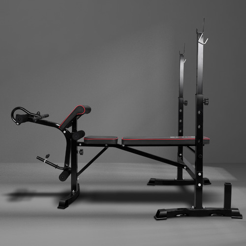HoxtonRoom Achilles 10-in-1 Weight Bench | Temple & Webster