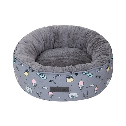 Moggy Treats Reversible Cat Bed | Temple & Webster