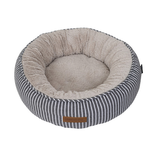 Hamptons Stripe Reversible Cat Bed | Temple & Webster