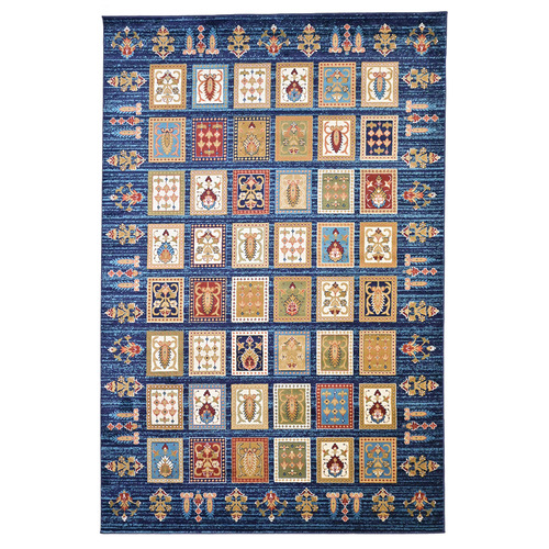 Navy Suray Power-Loomed Rug | Temple & Webster