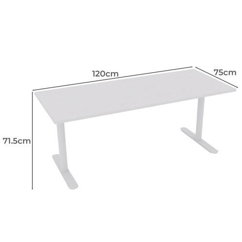 Helix 120cm Office Desk | Temple & Webster