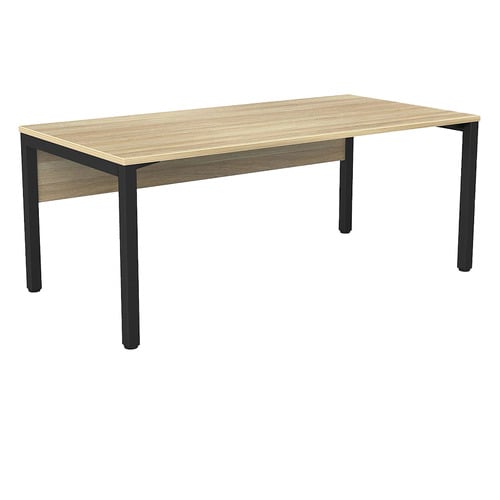 Napa Straight Desk with Modesty | Temple & Webster
