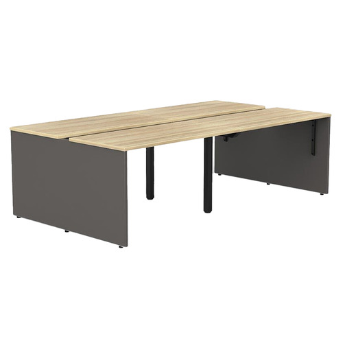 Richmond 4 Person Double-Sided Workstation | Temple & Webster