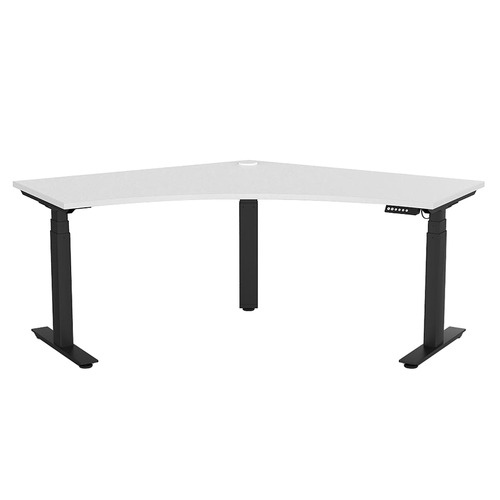 Portobello Triple Motor Sit & Stand Desk | Temple & Webster