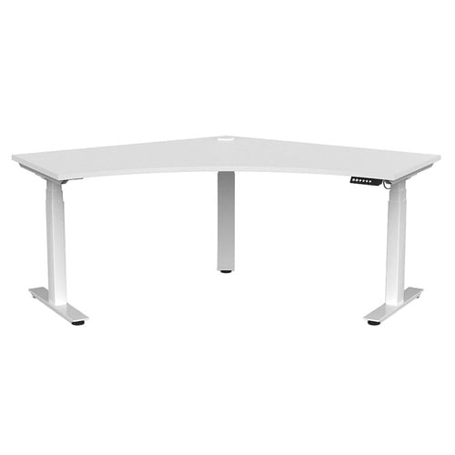 Portobello Triple Motor Sit & Stand Desk | Temple & Webster