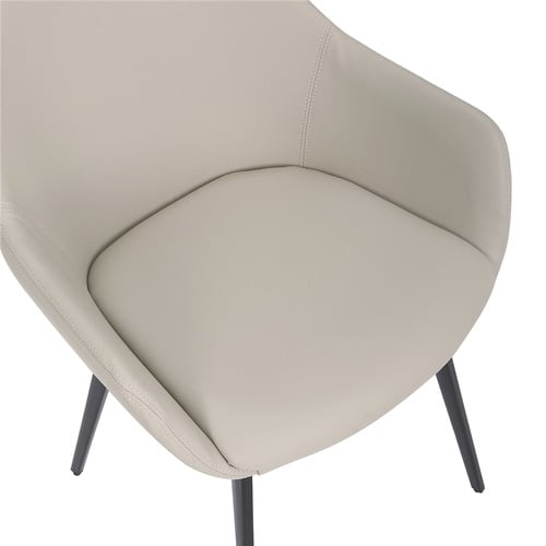 By Designs Benicio Faux Leather Dining Chairs | Temple & Webster