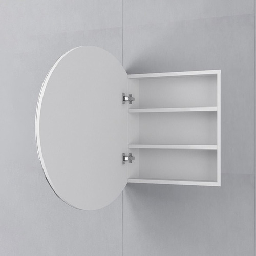 FontaineIndustries Recessed Wall-Mounted Mirror Bathroom Cabinet ...