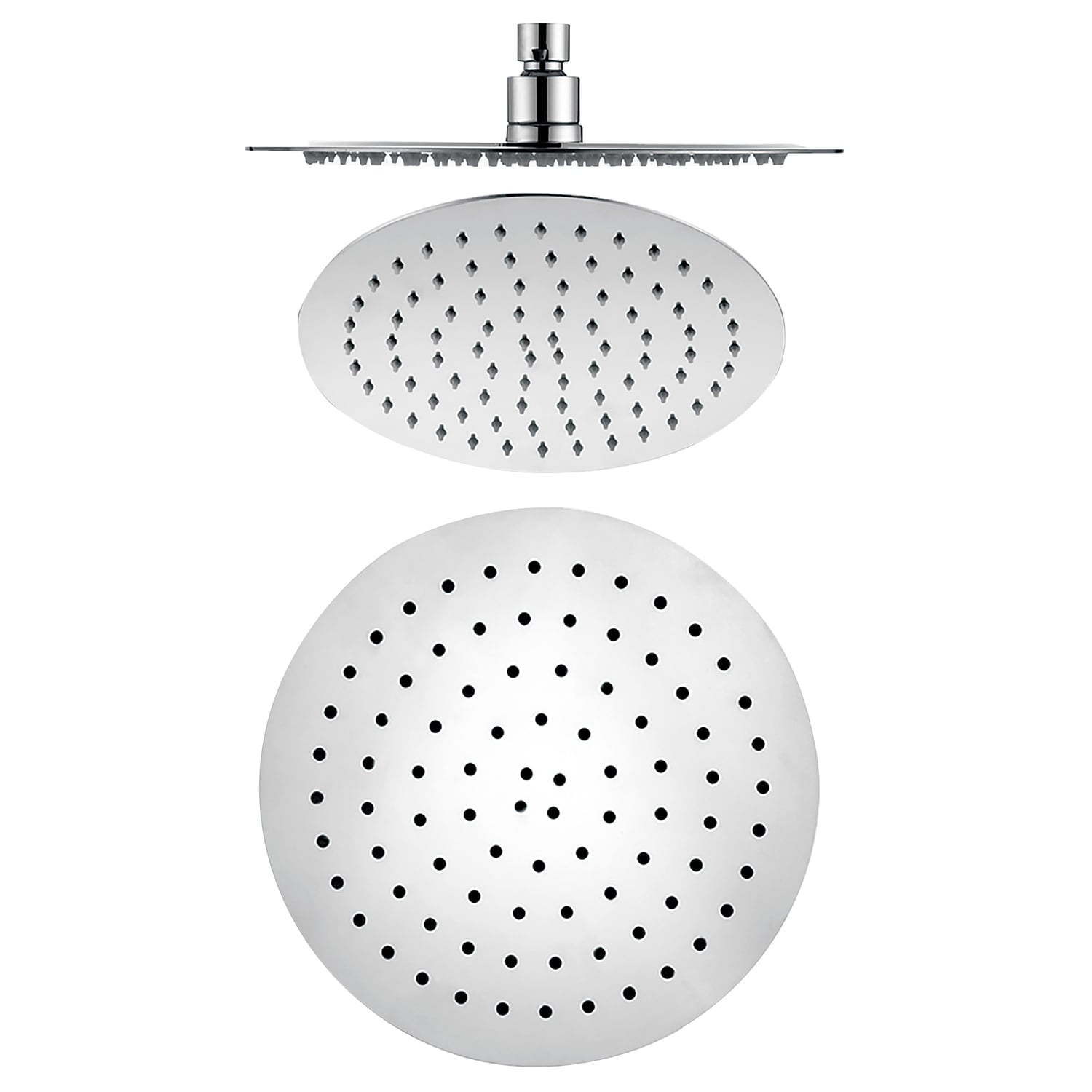 FontaineIndustries Rosa Round 250mm Ceiling Shower Arm & Head | Temple ...