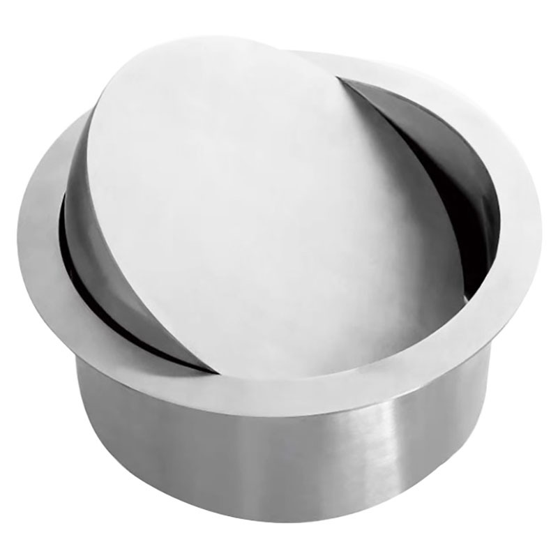 Commercial Stainless Steel Waste Chute with Lid | Temple & Webster