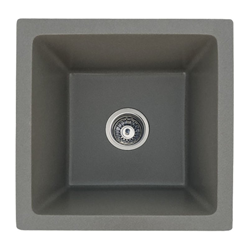 Ontario 410mm Single Granite Kitchen Sink | Temple & Webster