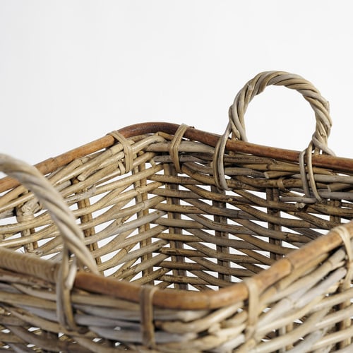 Wicka Nobu Kubu Cane & Bamboo Basket | Temple & Webster