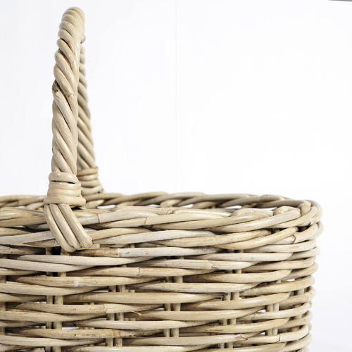 Wicka Dalton Kubu Cane Carry Basket | Temple & Webster