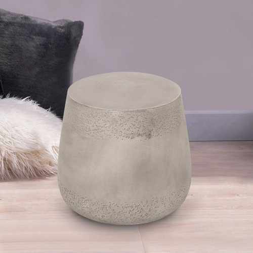 Modern Collective Grey Kate Round Side Table | Temple & Webster