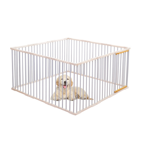 Modern Collective Laika 12 Panel Aluminium Pet Playpen | Temple & Webster