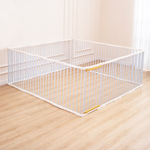 Modern Collective Laika 16 Panel Aluminium Pet Playpen | Temple & Webster