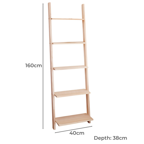 Modern Collective Dhara 5 Tier Ladder Display Shelf | Temple & Webster