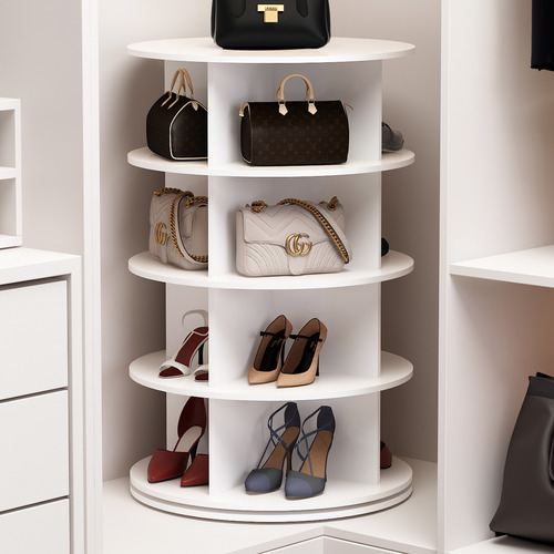 Modern Collective Milly 91cm Rotating Shelving Unit | Temple & Webster