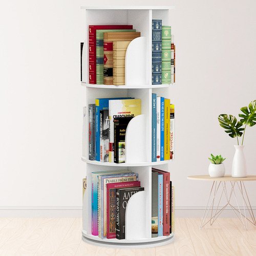 Modern Collective Freya 3 Tier Rotating Bookshelf | Temple & Webster