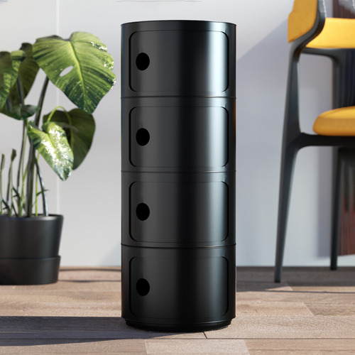 Modern Collective Centrella Componibili Replica 4 Tier Storage Cabinet ...