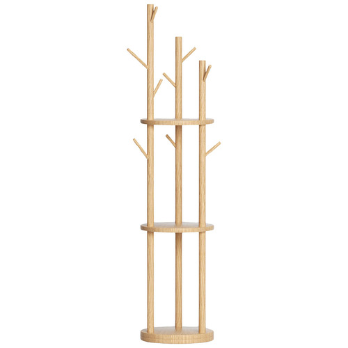 Modern Collective Xerxes Bamboo Coat Rack | Temple & Webster
