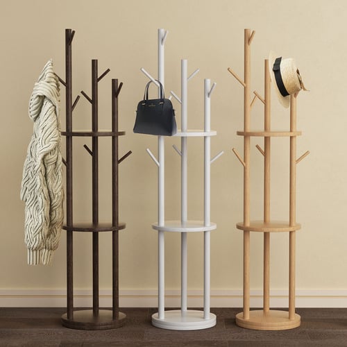 Modern Collective Xerxes Bamboo Coat Rack | Temple & Webster