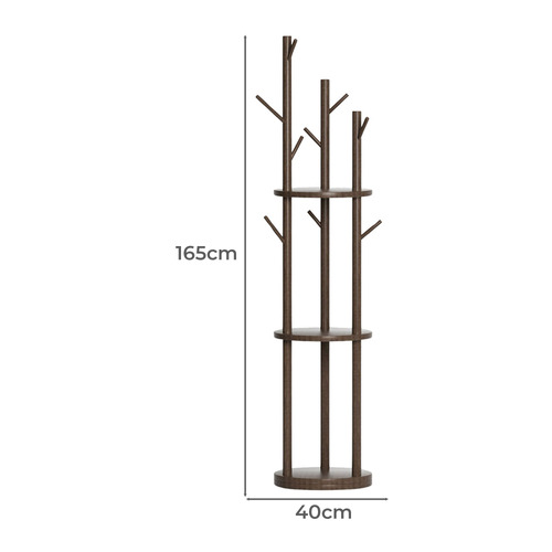 Modern Collective Xerxes Bamboo Coat Rack | Temple & Webster