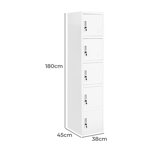 Modern Collective Tarkin 5 Door Steel Locker | Temple & Webster