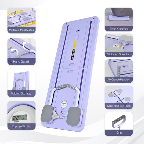 Modern Collective Portia Pilates Reformer Foldable Board | Temple & Webster