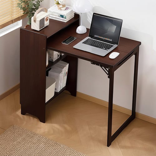 Modern Collective Maeve Foldable Bamboo Study Desk | Temple & Webster