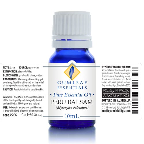 10ml Peru Balsam Essential Oil | Temple & Webster