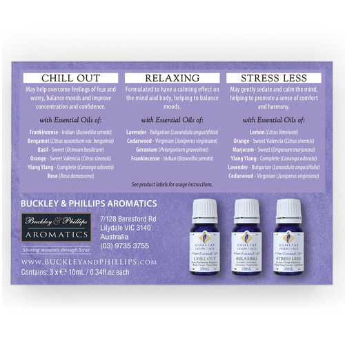Relax Trio Essential Oil Set | Temple & Webster