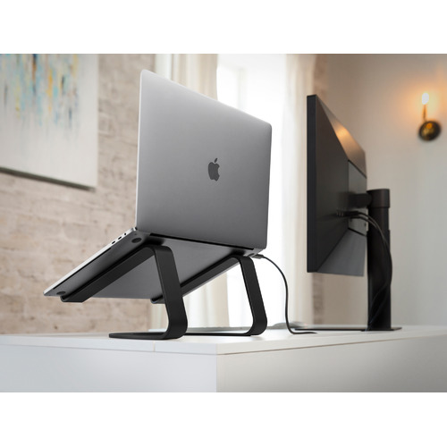 TwelveSouth Black Curve Laptop Stand | Temple & Webster