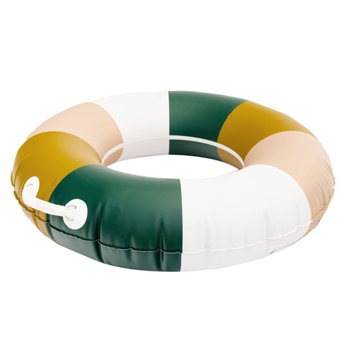 80cm 70's Panel Cinque Inflatable Swim Ring | Temple & Webster